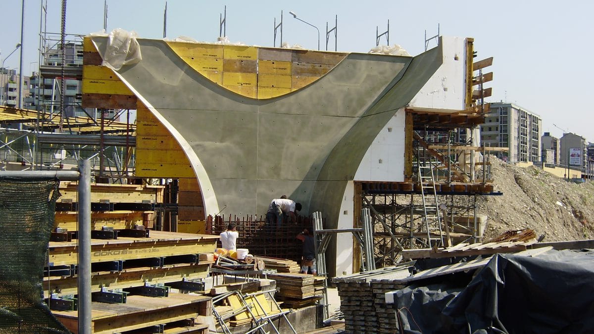 Formworks for pier caps - Arbloc